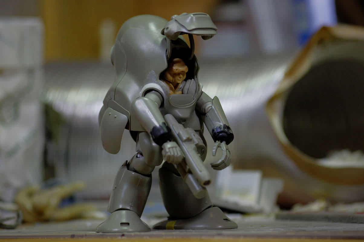 MK44 膝の角度変更: katz模型制作室